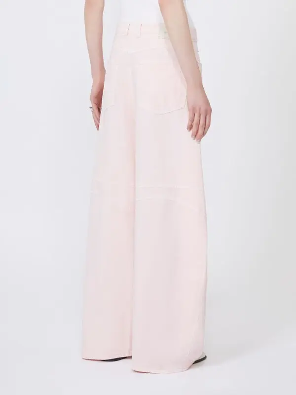 Max Mara Bull Denim Cargo Trousers