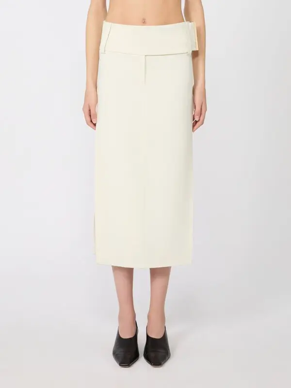 Max Mara Long Stretch Viscose Skirt