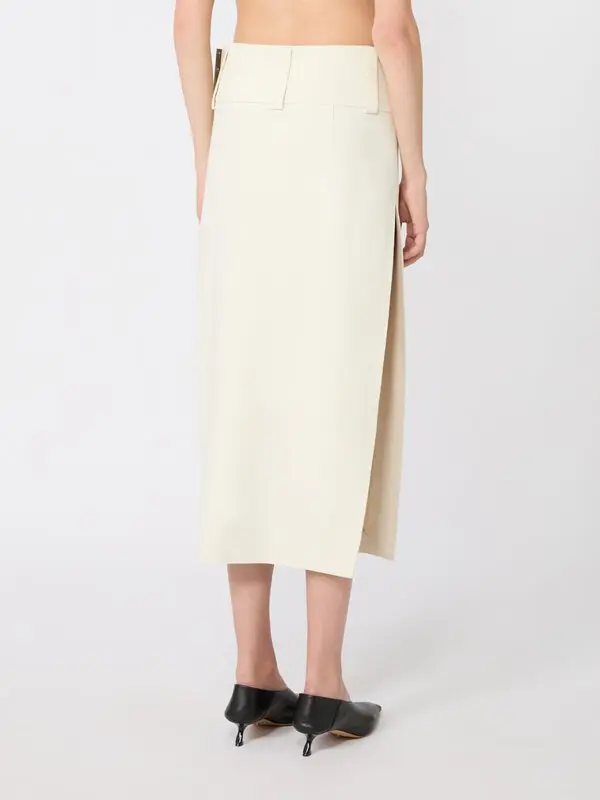 Max Mara Long Stretch Viscose Skirt