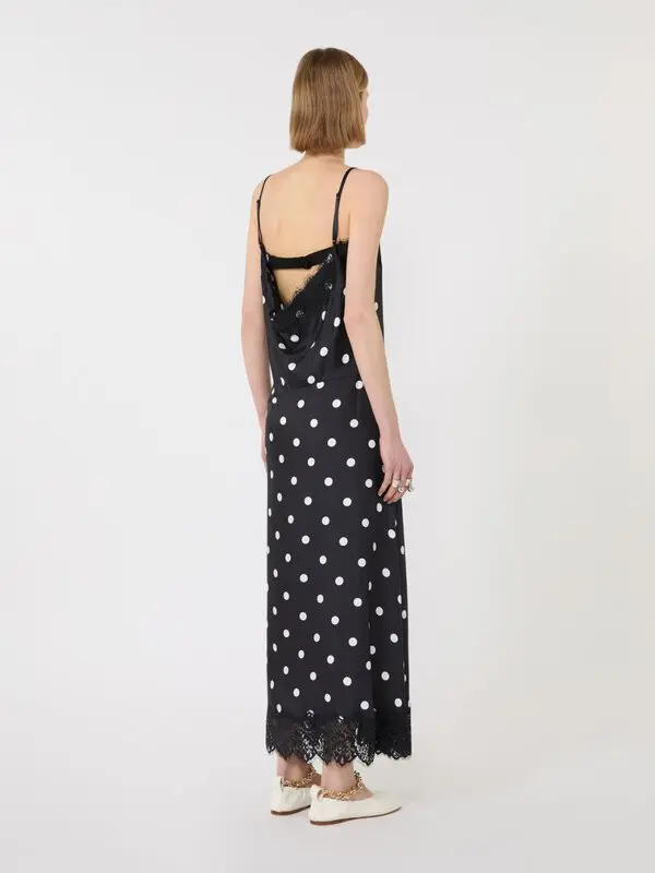 Max Mara Lace-detail Long Dress