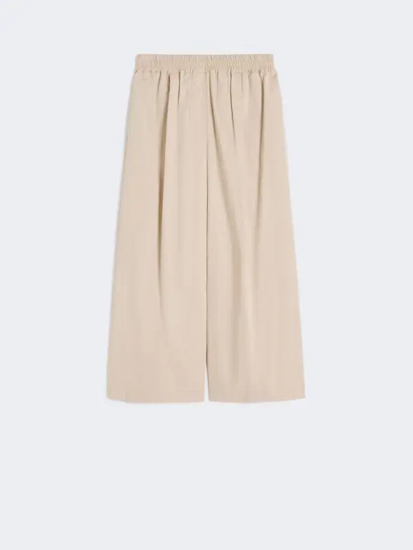 Max Mara Cotton Rasetto Trousers