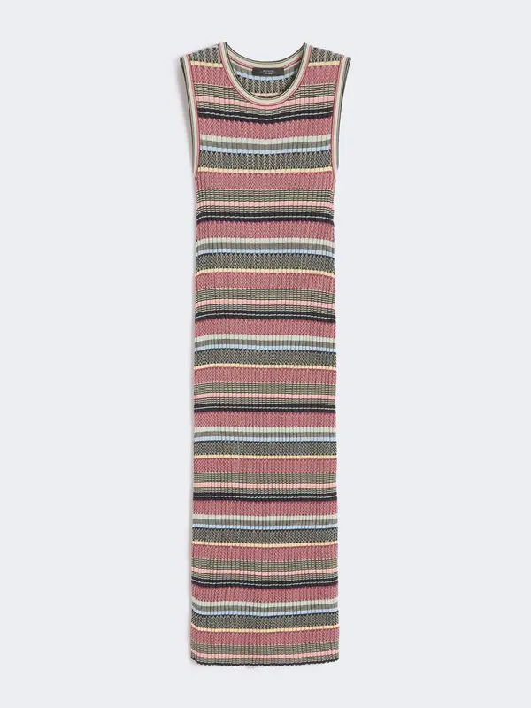 Max Mara Viscose Yarn Midi Dress