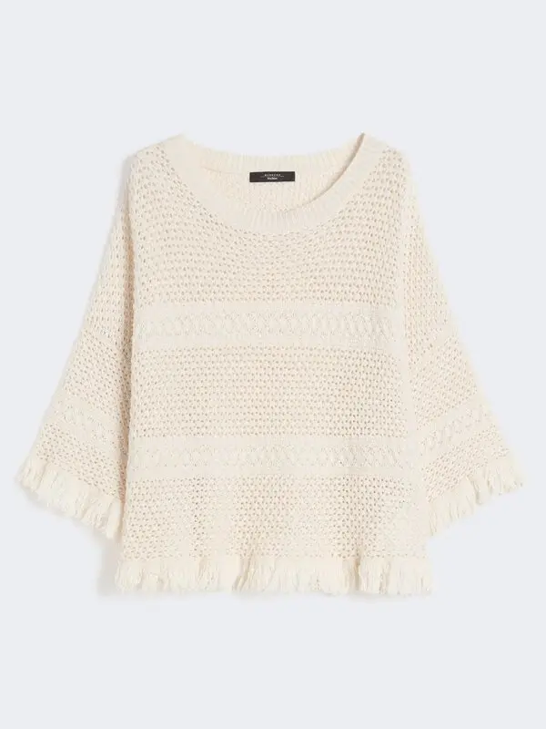 Max Mara Cotton-yarn Jumper - Ecru