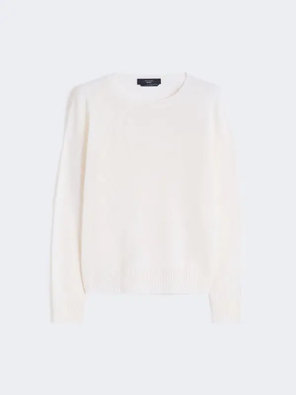 Max Mara Linen Yarn Jumper - Ecru