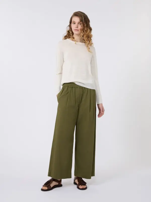 Max Mara Linen Yarn Jumper - Ecru
