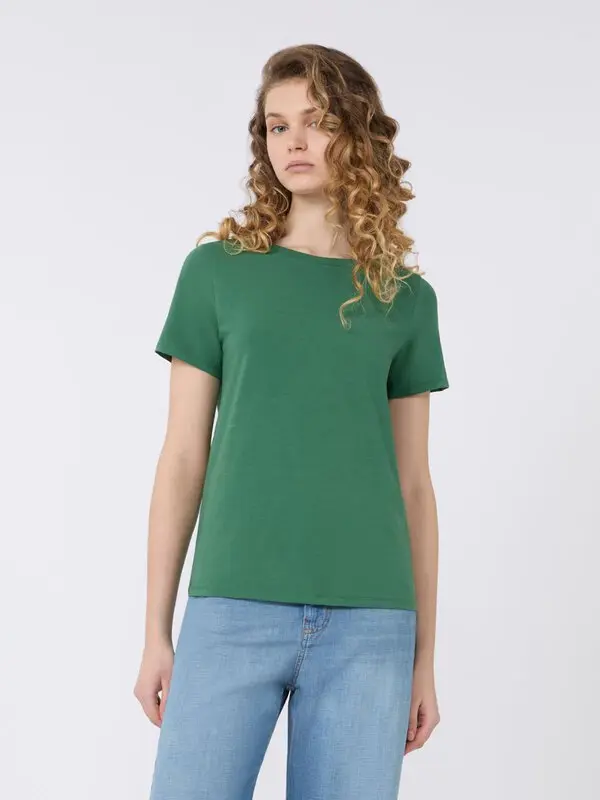 Max Mara Stretch Jersey T-shirt - Green