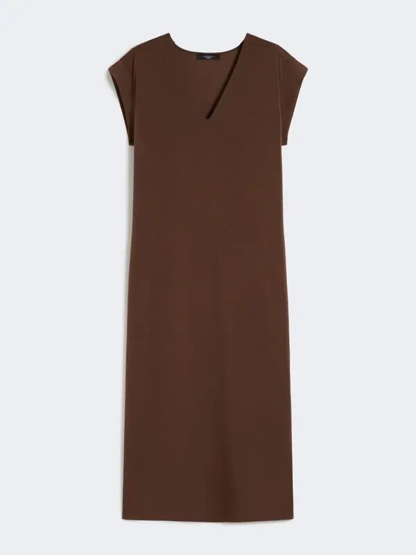 Max Mara Milano Jersey Dress - Chocolate