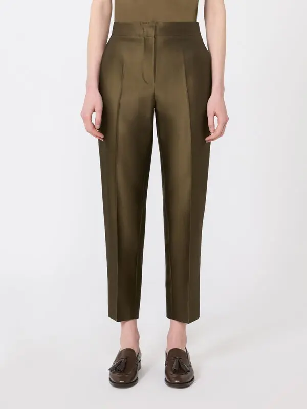 Max Mara Shantung Trousers
