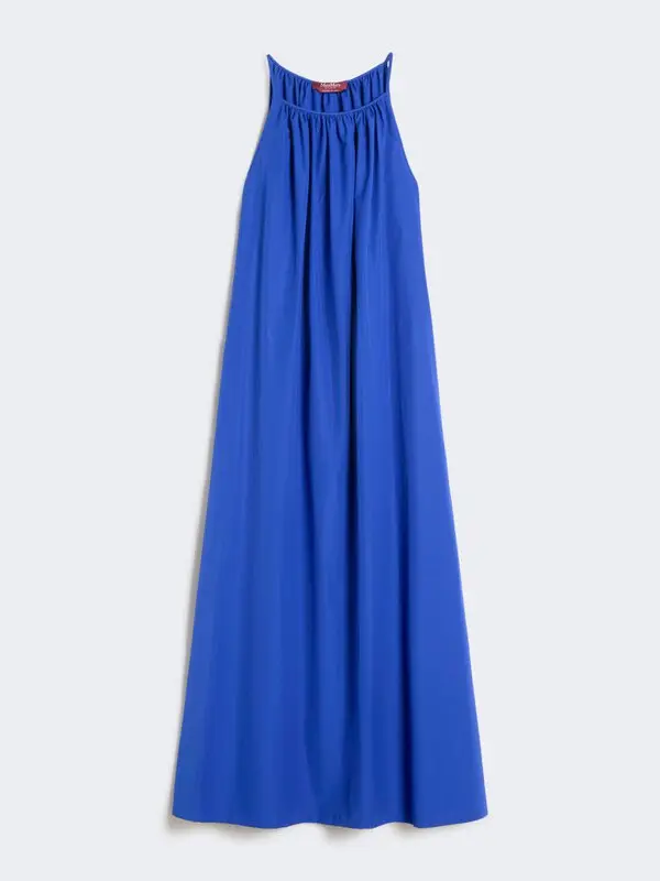 Max Mara Cotton Poplin Maxi Dress - Navy