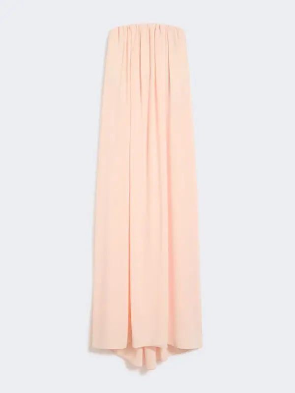 Max Mara Cady Bustier Maxi Dress - Powder