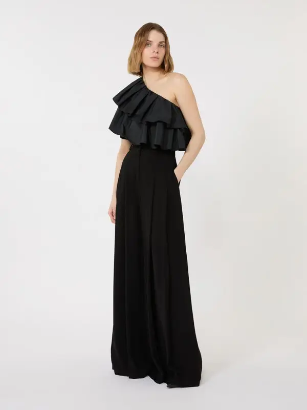 Max Mara Cotton Jersey Couture Top
