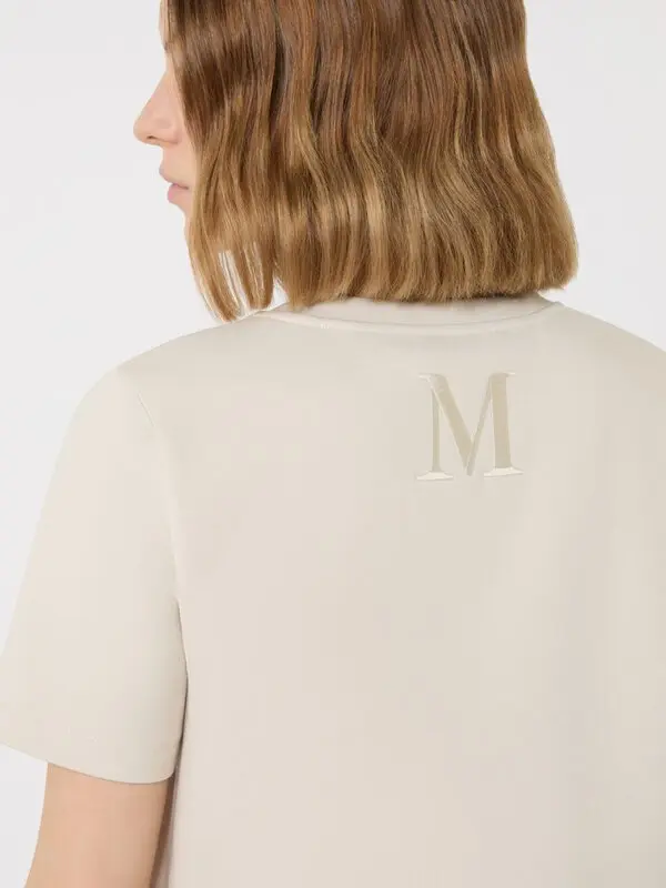 Max Mara Scuba Jersey T-shirt - Beige