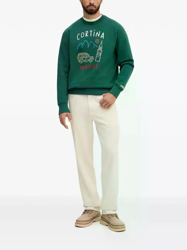 MC2 SAINT BARTH X Peanuts Embroidered Sweatshirt