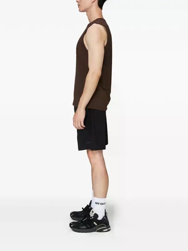 OFF DUTY Muscle Tank Top - Brown