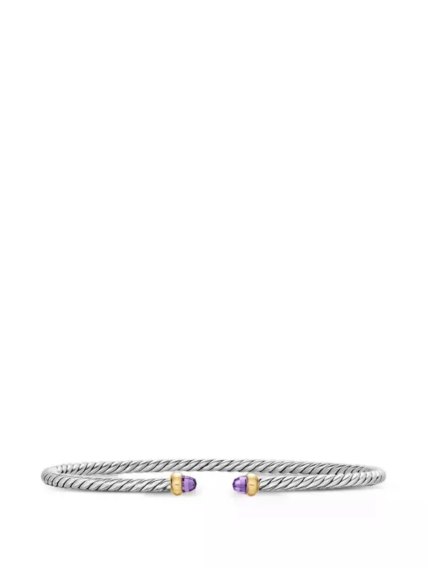David Yurman Micro Cable Flex® Bracelet - Silver