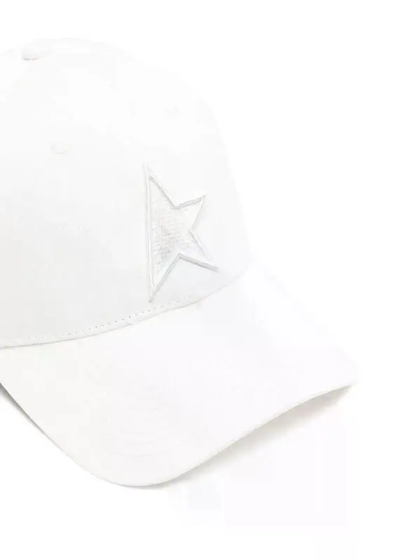 GOLDEN GOOSE Star-motif Cap - White