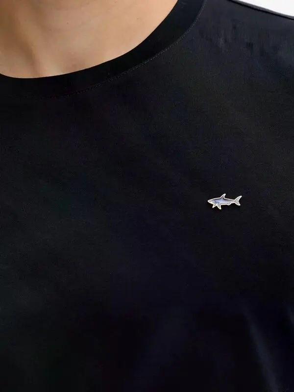 Paul & Shark Shark-motif Long-sleeve T-shirt - Blue