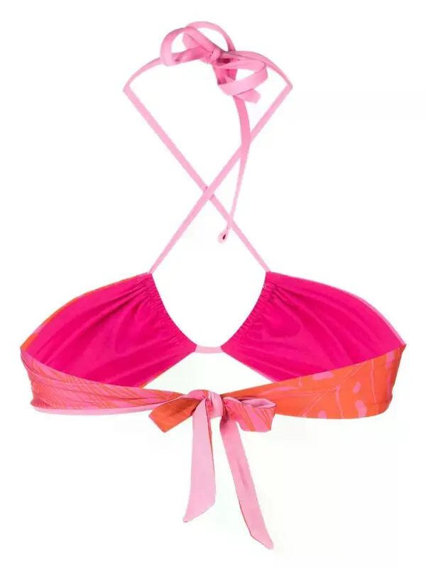 Pinko Halterneck Bikini Top