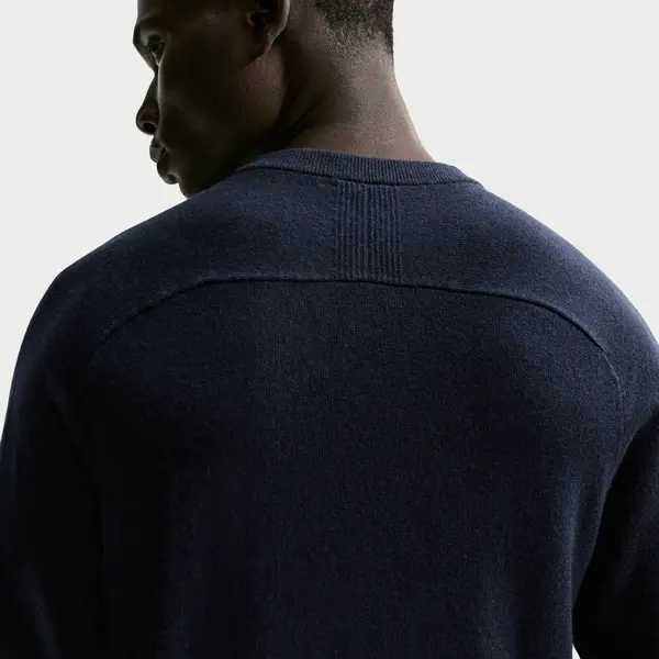 Nike Tailored Performance Crew-neck Golf Top - Blue
