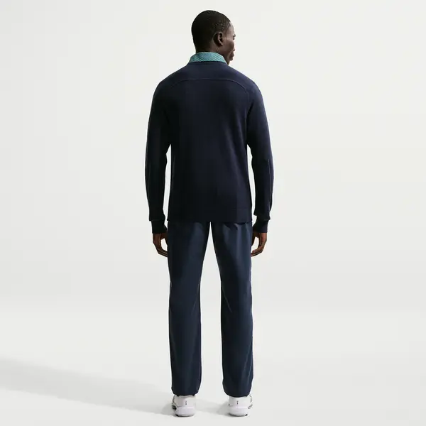 Nike Tailored Performance Crew-neck Golf Top - Blue