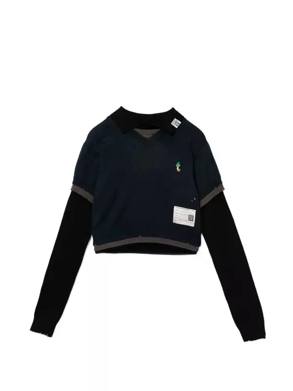 Mihara Yasuhiro Layered Sweater