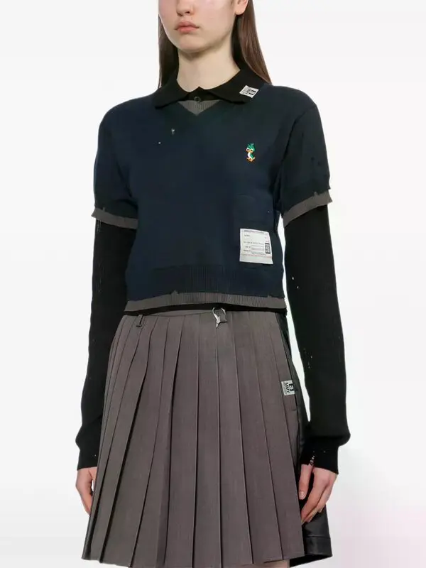 Mihara Yasuhiro Layered Sweater