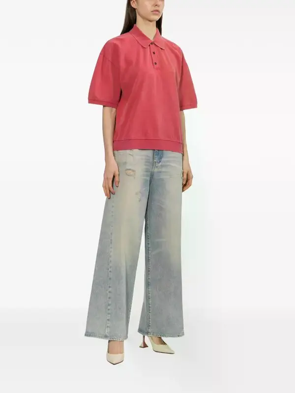 HALFBOY Ribbed Polo Shirt