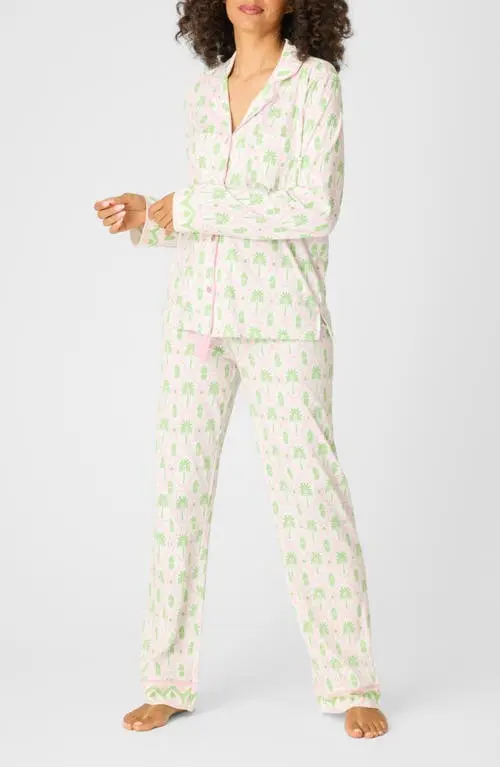 PJ Salvage Playful Print Pajamas - Ivory