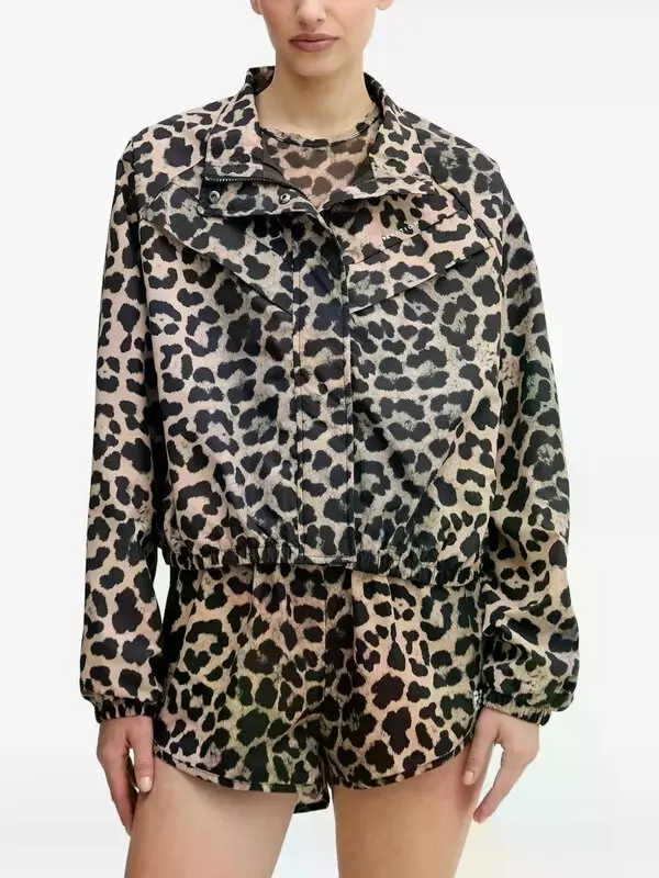 P.E Nation Leopard-print Jacket - Neutrals