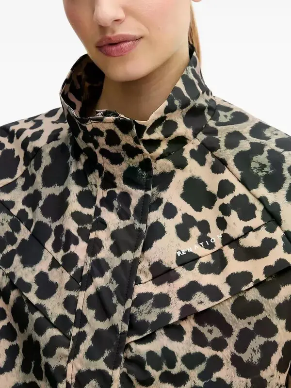 P.E Nation Leopard-print Jacket - Neutrals