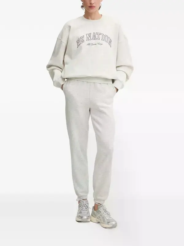 P.E Nation Logo-detail Sweatshirt - Grey
