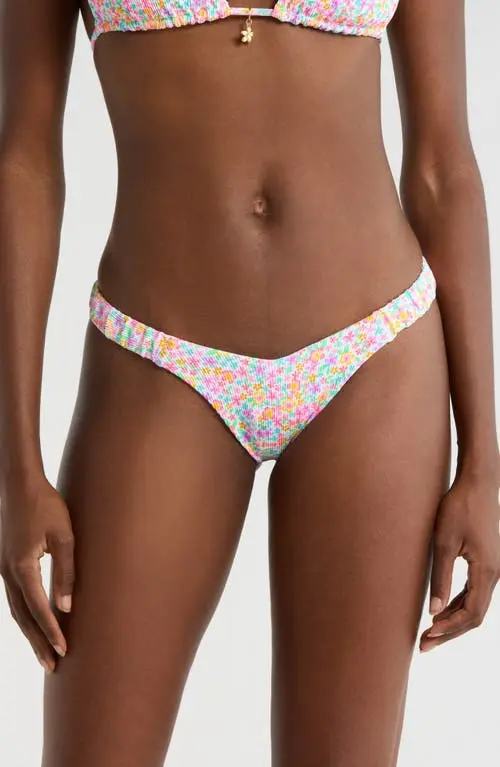 KULANI KINIS Retro Y-cut Bikini Bottoms - Field Trip