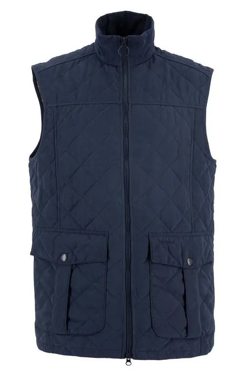 Barbour Quilted Vest - Navy