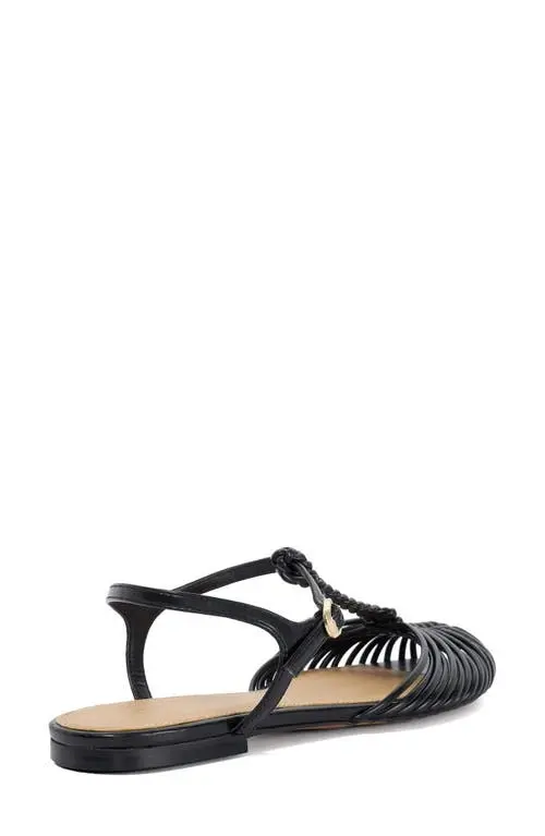 Dune London Harmoni Ankle Strap Sandal - Black