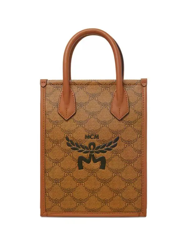 Mcm Himmel Lauretos Tote Bag - Brown