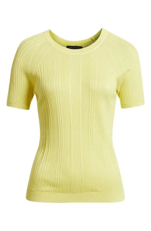 Rag & Bone Teresa Rib T-shirt - Endive