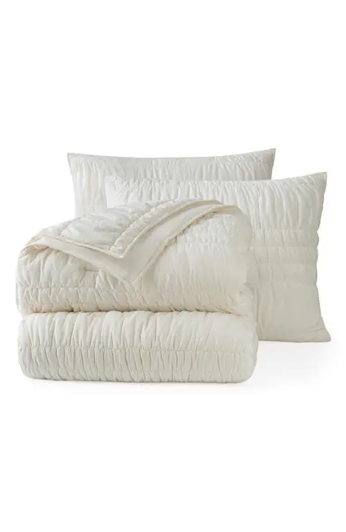 UGG Devon Tide Comforter & Shams Set - Snow