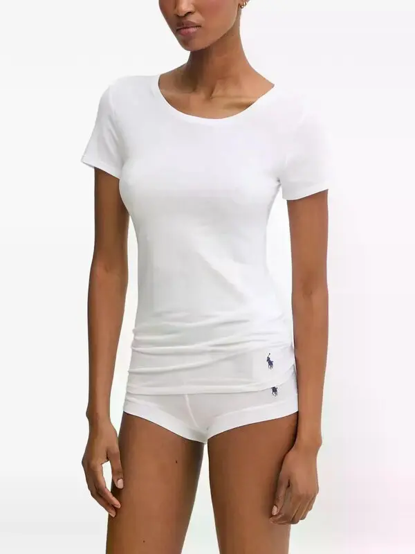 Polo Ralph Lauren Logo-embroidery Pajama - White