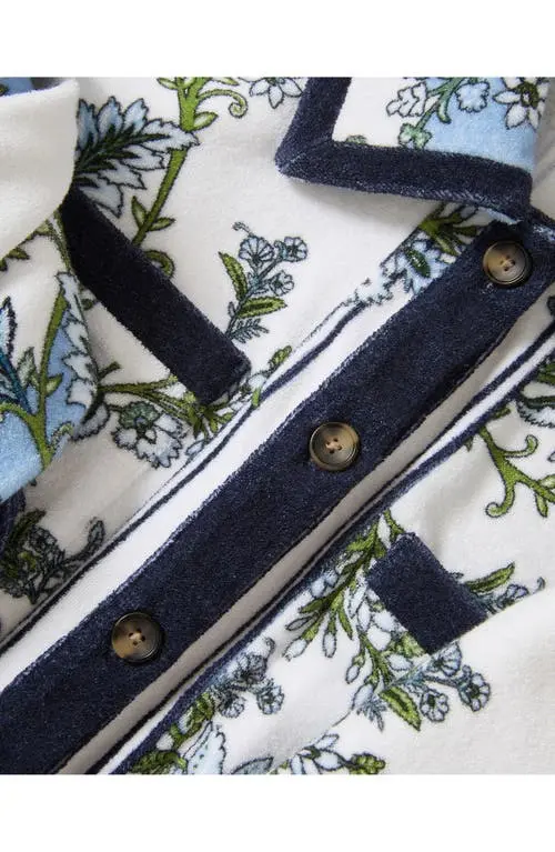Veronica Beard Novelle Floral Cropped Cardigan