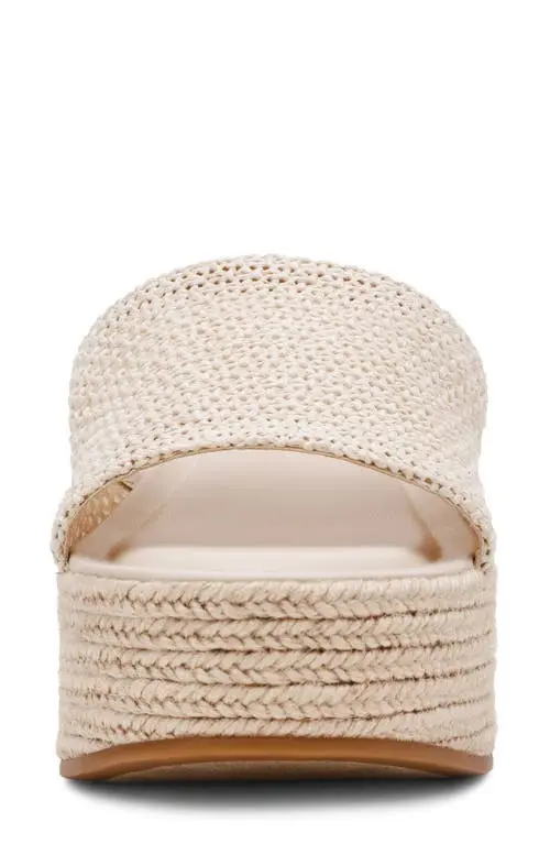 Steve Madden Trippy Platform Sandal - Natural