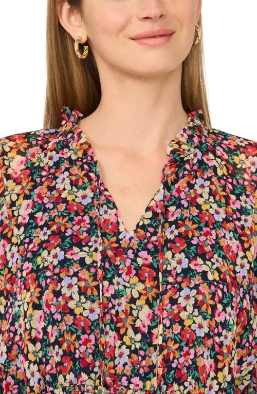 Vince Camuto Floral Print Maxi Dress