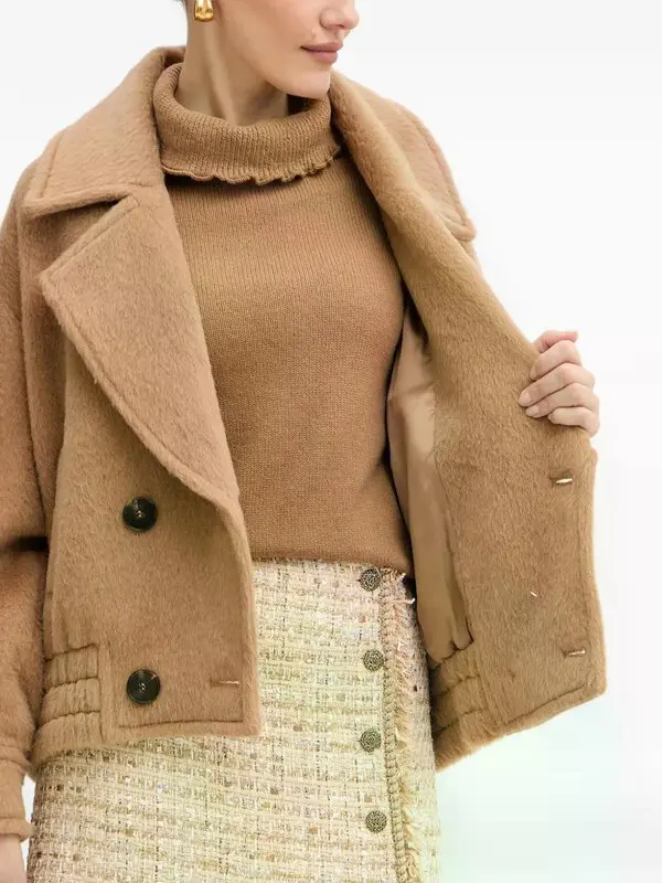 Luisa Spagnoli Stornello Double-breasted Coat
