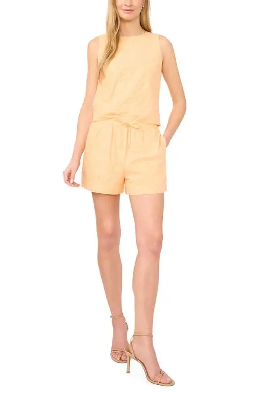 CECE DUPRAZ Floral Embroidered Sleeveless Top
