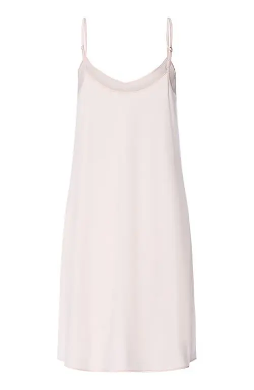 Hanro Cotton & Silk Spaghetti Gown - Honeydew