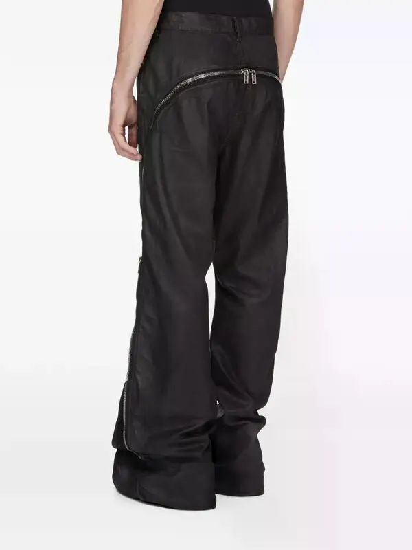 Rick Owens Buttoned Zip-detail Jeans