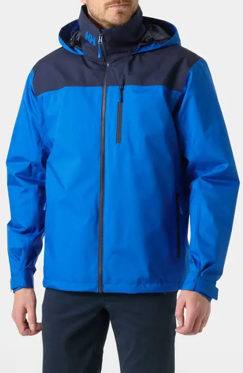 Helly Hansen Crew 2.0 Hooded Waterproof Midlayer Sailing Jacket - Cobalt 2.0