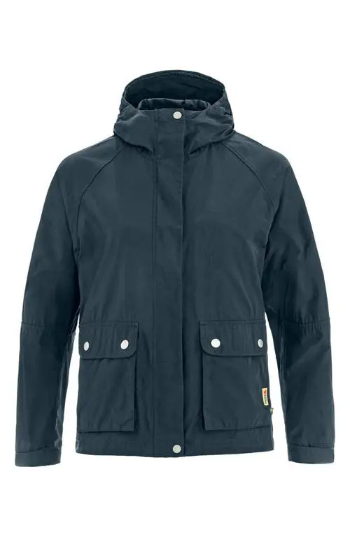 Fjallraven Vardag Vinby Water Resistant Jacket - Navy