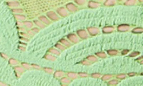 PQ SWIM Lace Front Bikini Bottom - Matcha