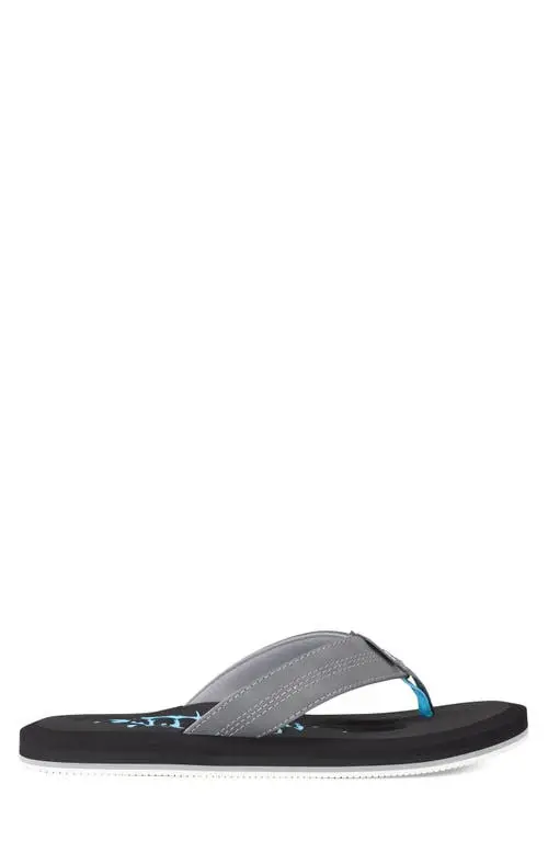 SALT LIFE Skiff Flip Flop - Black