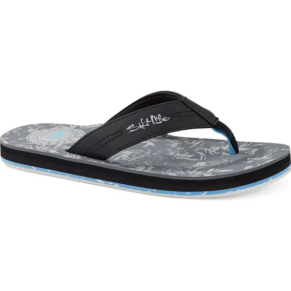SALT LIFE Harbor Flip Flop - Black